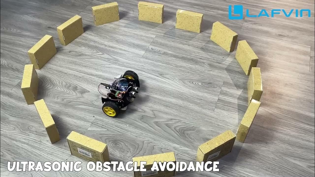 LAFVIN ESP8266 D1 2WD Smart Robot Car Chassis Kit for Arduino Programming Project - YouTube
