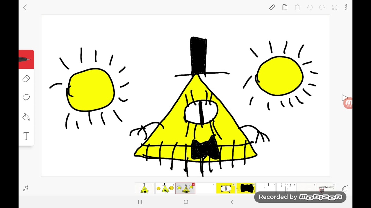 10 smile meme bill cipher flipaclip - YouTube