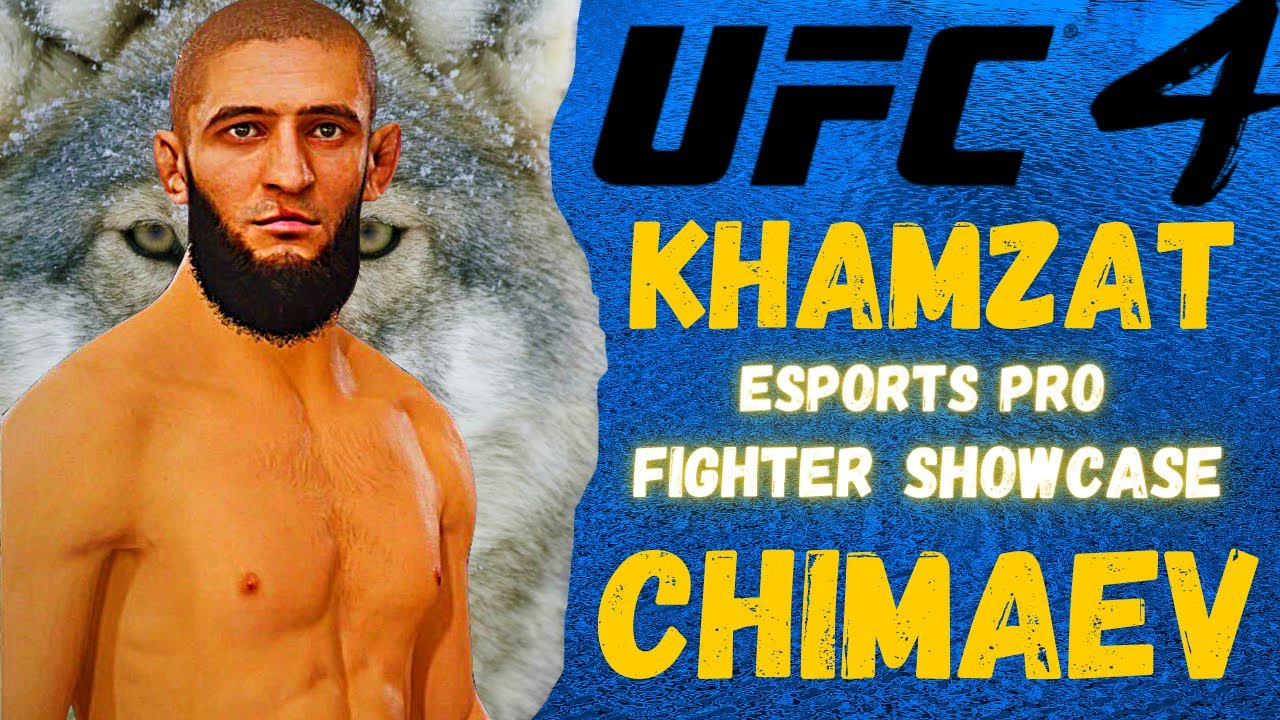 UFC 4 KHAMZAT CHIMAEV eSports Pro Ranked Gameplay (Live Commentary ...