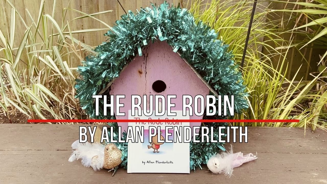 Allan Plenderleith talks about his children's book 'The Rude Robin ...