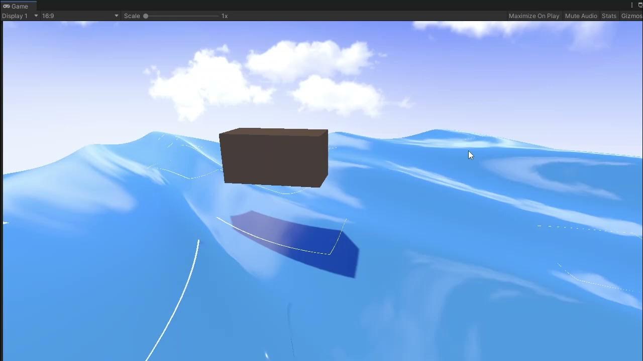 uncompleted gerstner wave ocean using shader graph - YouTube