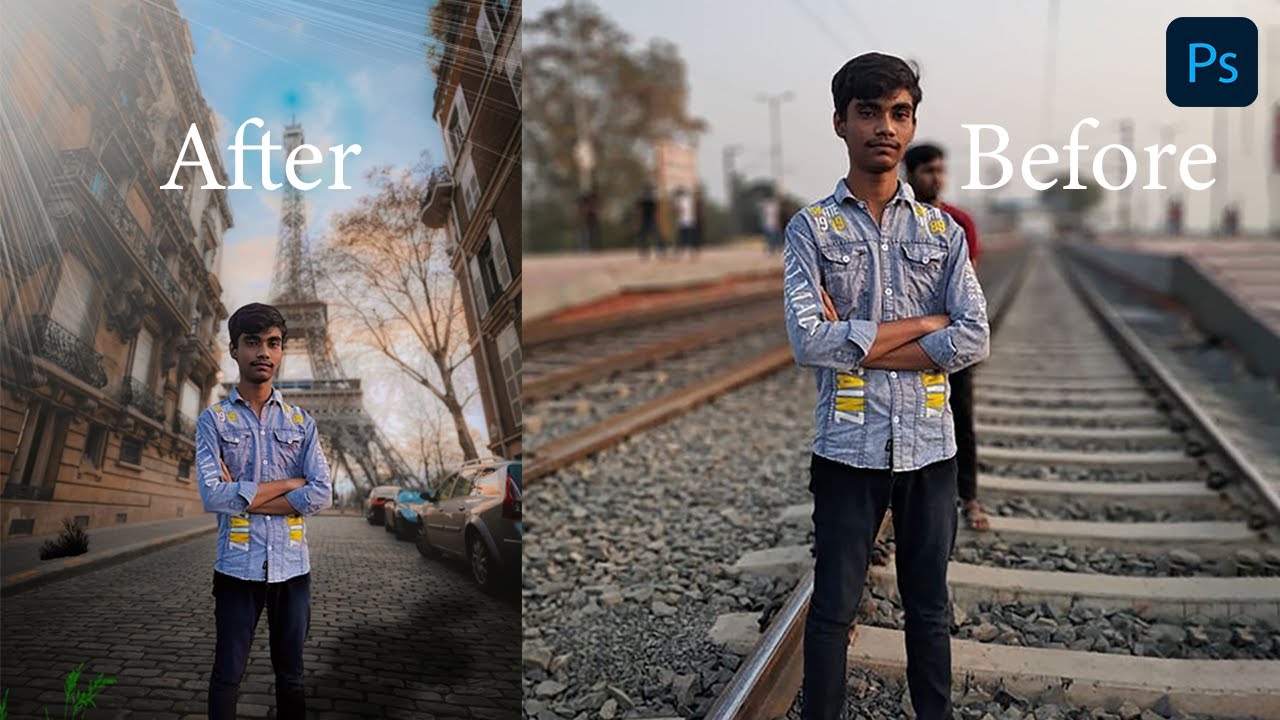 How to edit a low resulation photo & How to change the background color ...