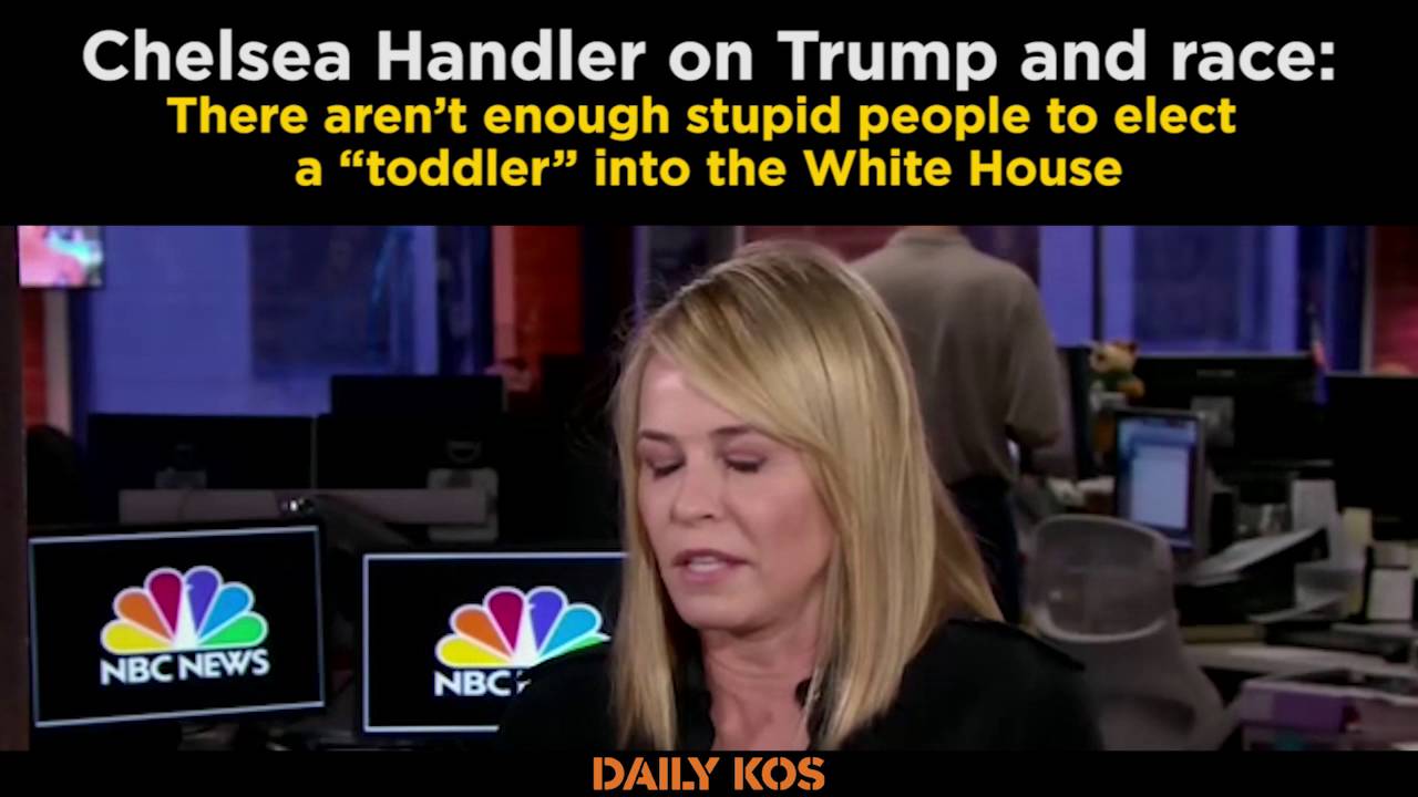 Chelsea Handler on Trump on race - YouTube