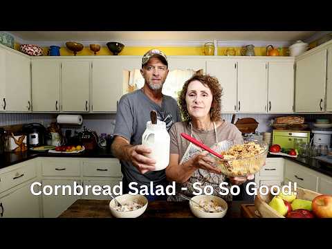 Cornbread Salad - EASY & Delicious! || Homemade Ranch Dressing