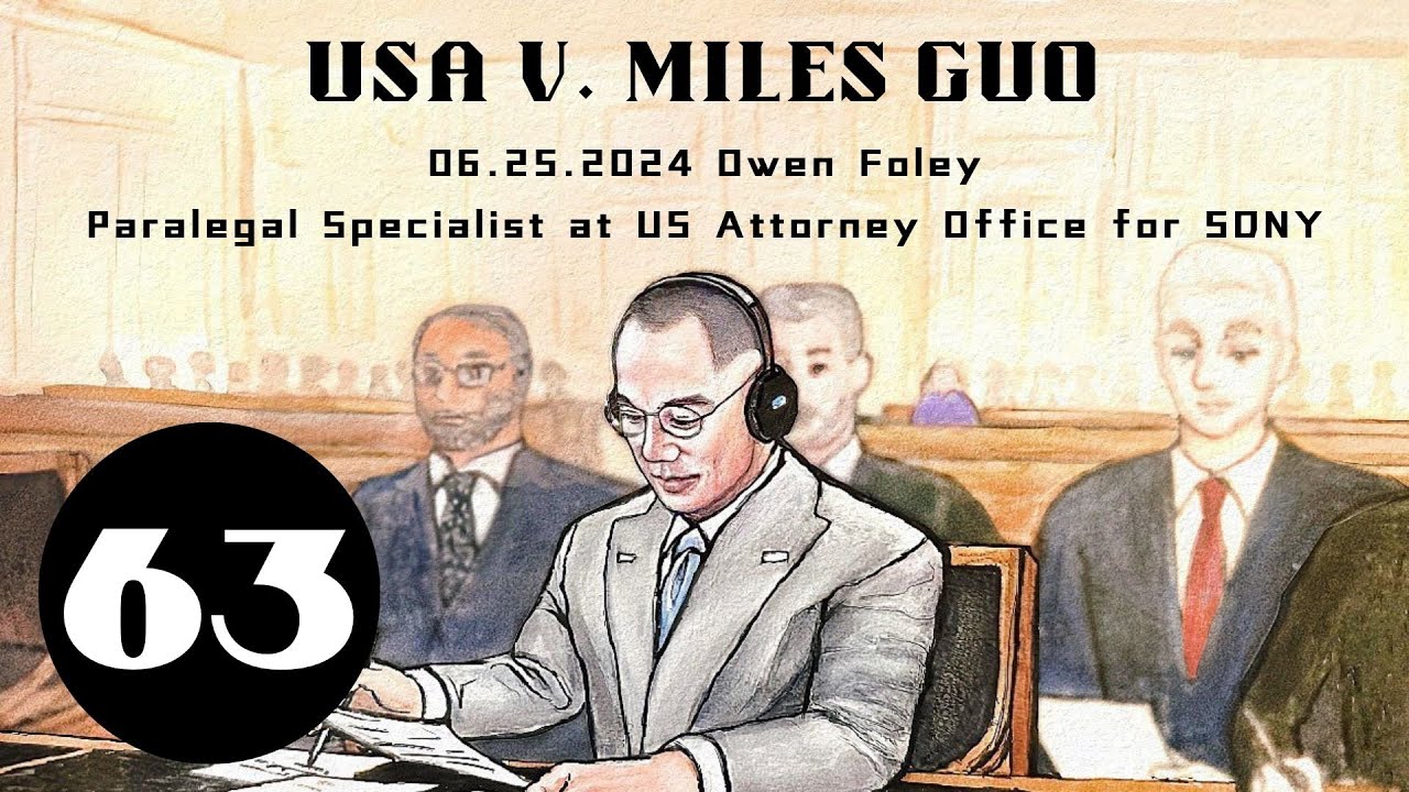 EP 63｜ Owen Foley, Paralegal Specialist at USAO for SDNY |Gvt Witness ...