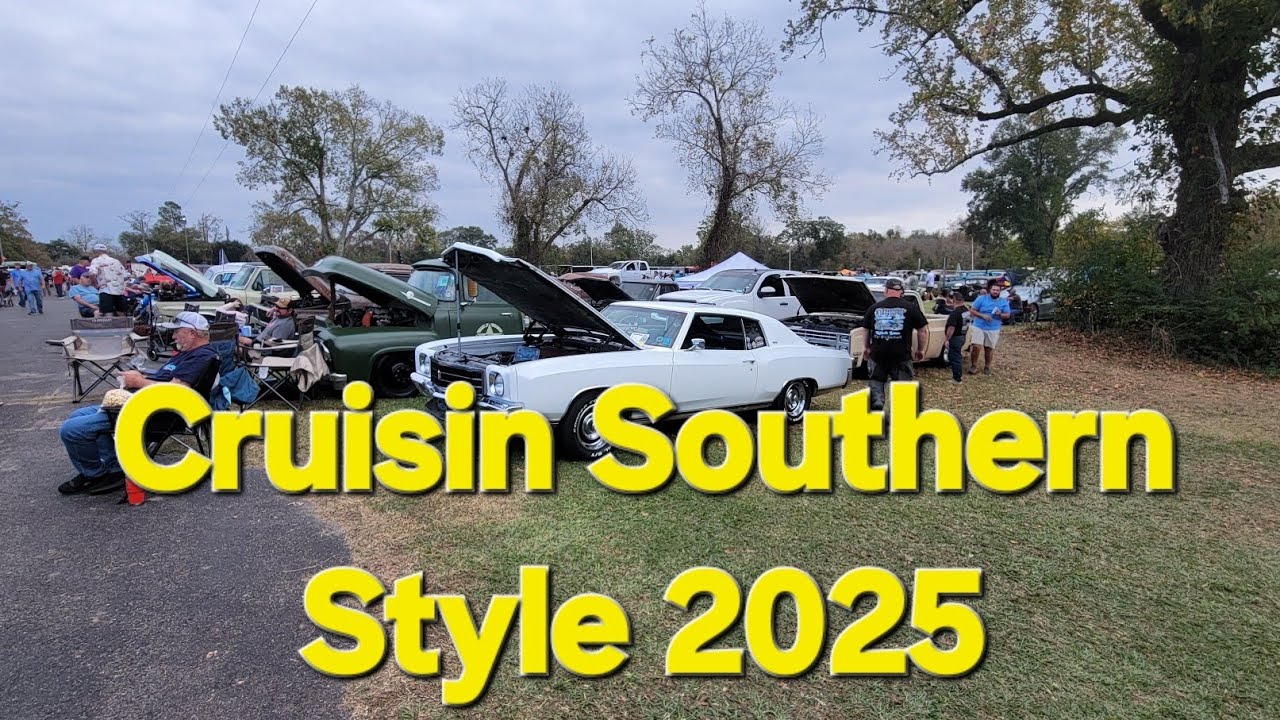 Cruisin Southern Style 2025 quick walk around! - YouTube