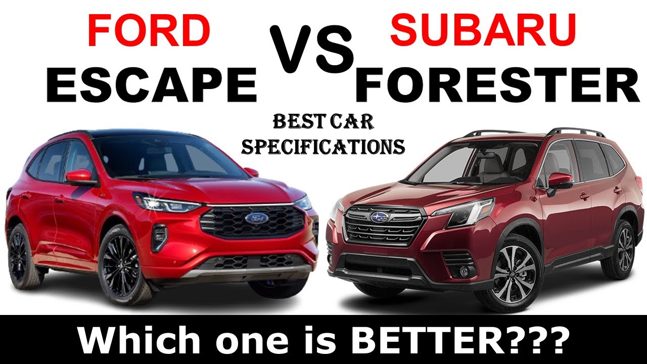 ALL NEW Ford ESCAPE Vs ALL NEW Subaru FORESTER | Which one is better ...