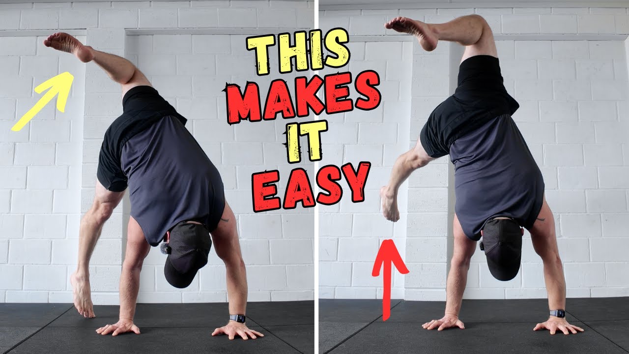 Puppy Press - Learn the Easiest HANDSTAND PRESS - YouTube