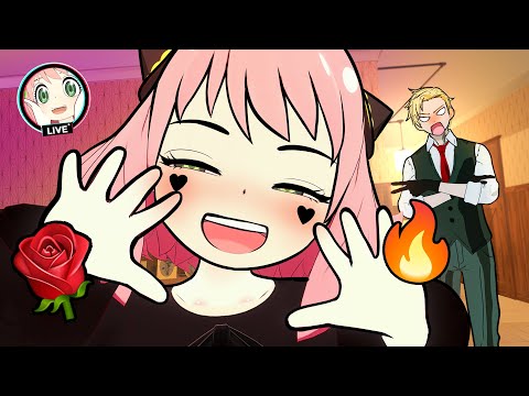 E se a Anya fizesse LIVE NPC no Tiktok do Spy x Family Vr