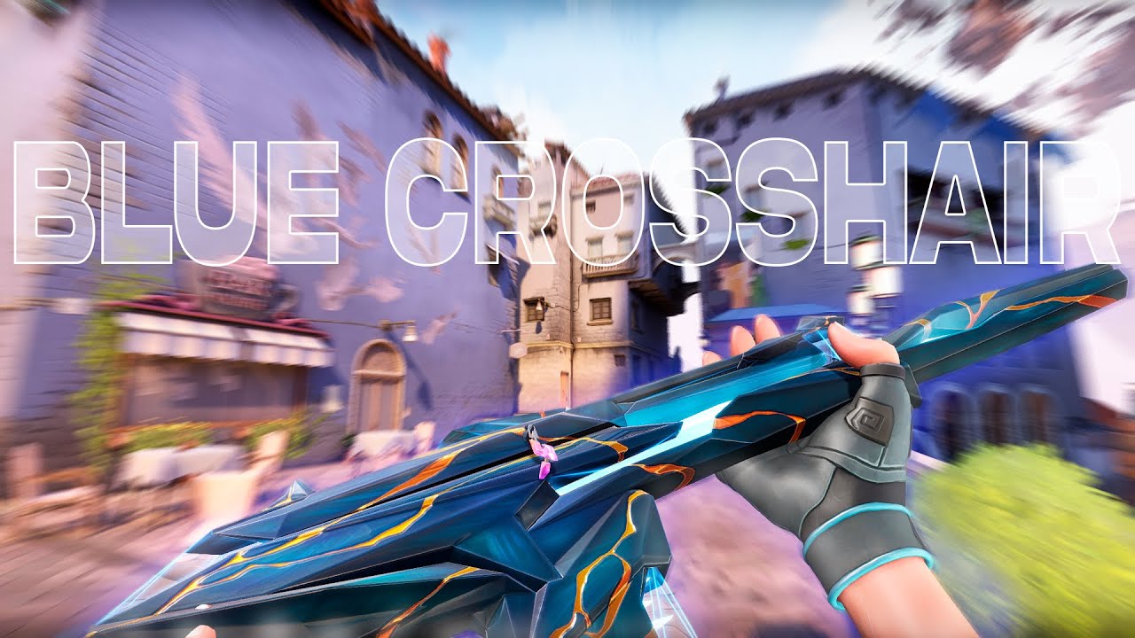 This dark blue crosshair gives me aimbot + tutorial - YouTube