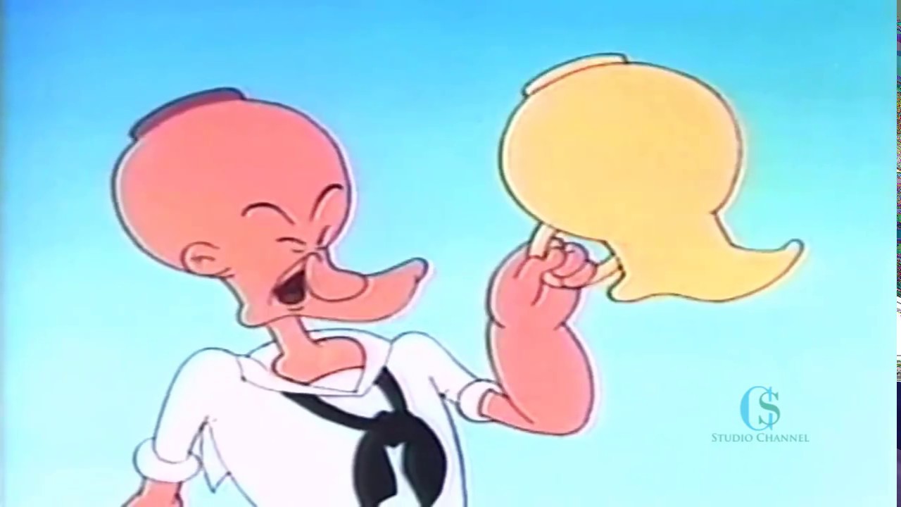 Cartoon For Kids - POPEYE THE SAILOR MAN "Fright to the Finish" Episode ...