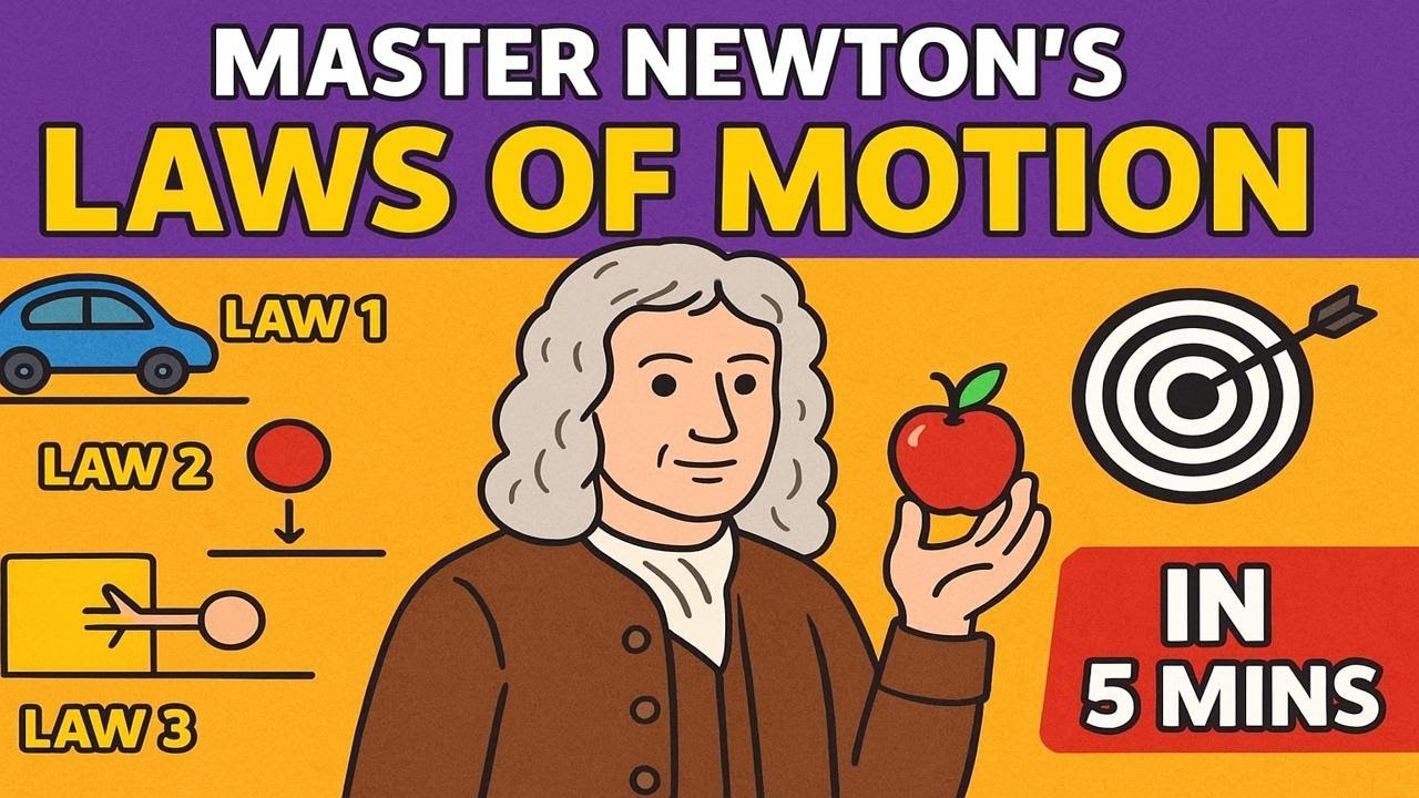 Master Newton's Laws in Just 5 Minutes - YouTube
