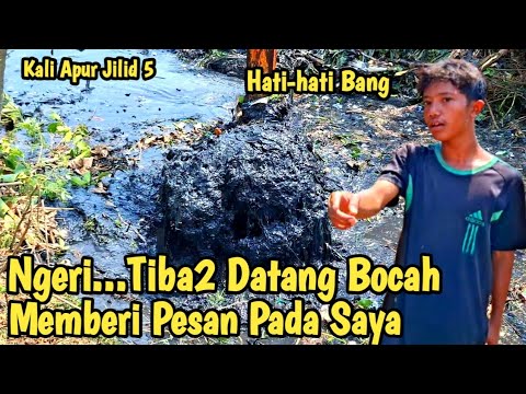 Ngeri || Tiba2 Datang Bocah Memberi Pesan Pada Saya || Normalisasi kali apur