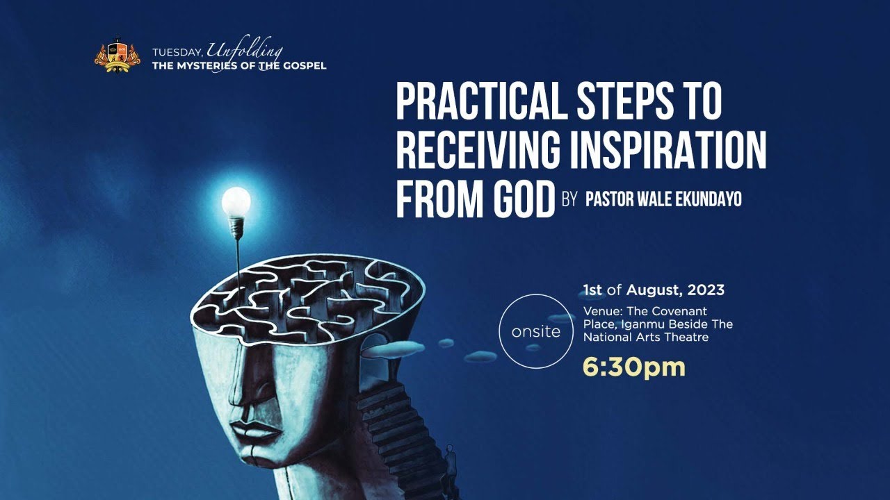 PRACTICAL STEPS TO RECEIVING INSPIRATION FROM GOD - YouTube
