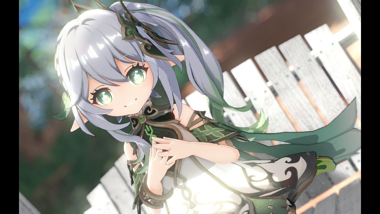 【Genshin Impact MMD／4K／60FPS】Nahida【JUMP UP】 - YouTube