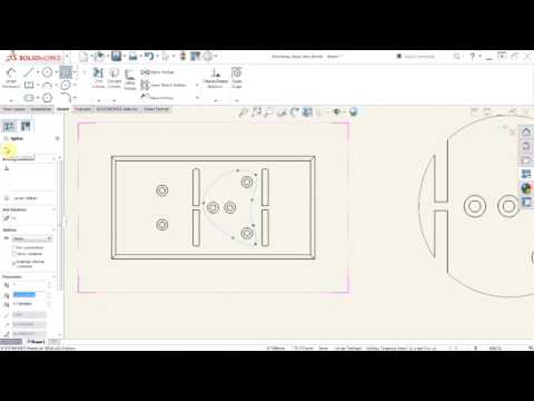 Modifying the Border of a Detail View in SOLIDWORKS - YouTube