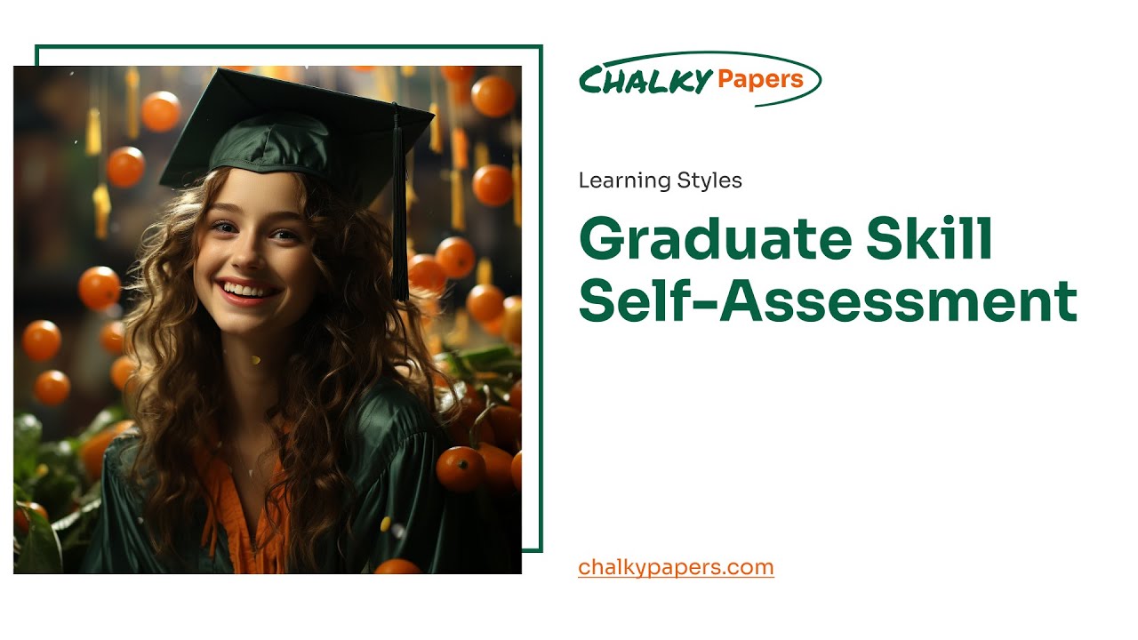 Graduate Skill Self-Assessment - Essay Example - YouTube