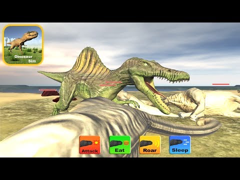 Dinosaur Sim: Dino Game with 20 Dinosaur Types - Spinosaurus IOS ...