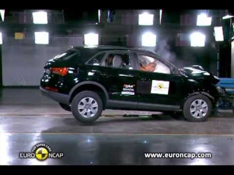 Euro NCAP _ Audi Q3 _ 2011 _ Crash test - YouTube