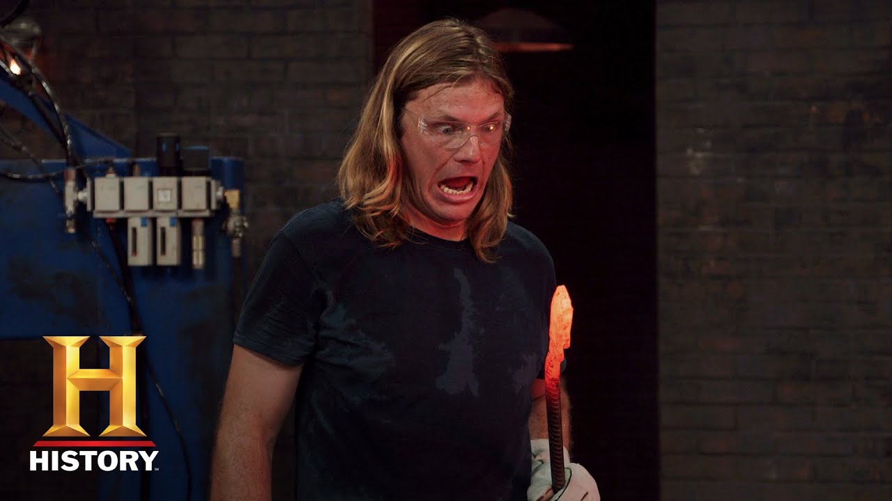 Forged in Fire: Forging a Knife Out of a Pistol (Season 5, Episode 3 ...