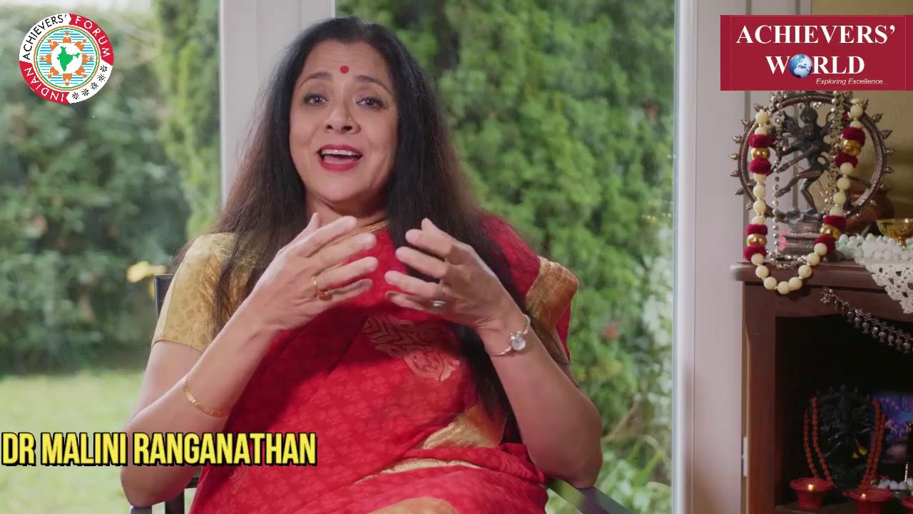 Interview of Indian Achievers' Award Winner | Dr. Malini Ranganathan ...