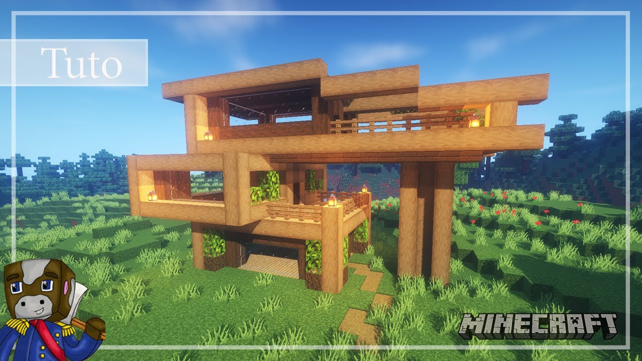 Minecraft Tuto Maison Ultra Moderne Facile | Ventana Blog