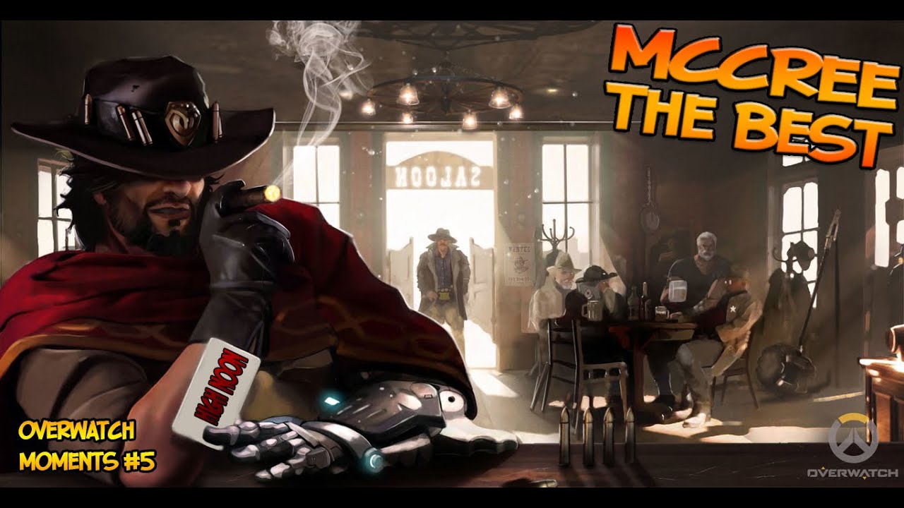 OVERWATCH MOMENTS #5. McCree is AMAZING HerO. - YouTube