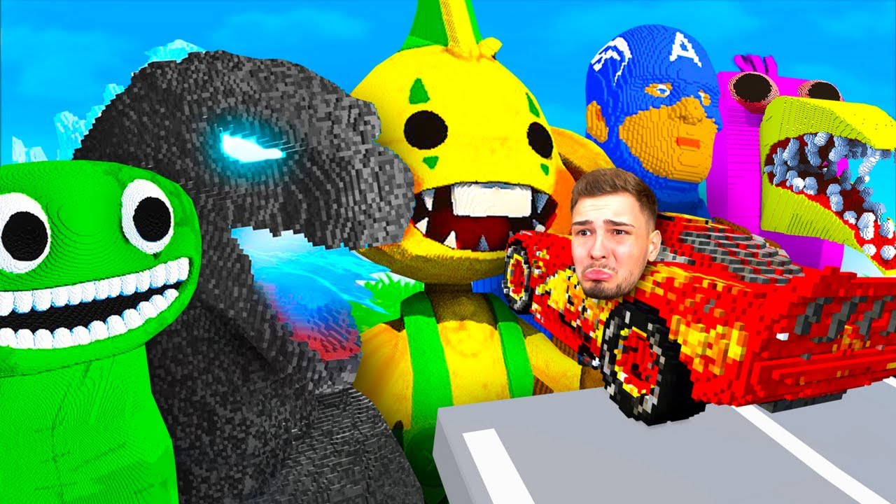 AUTOS vs. MONSTER CHALLENGE! (Teardown) - YouTube