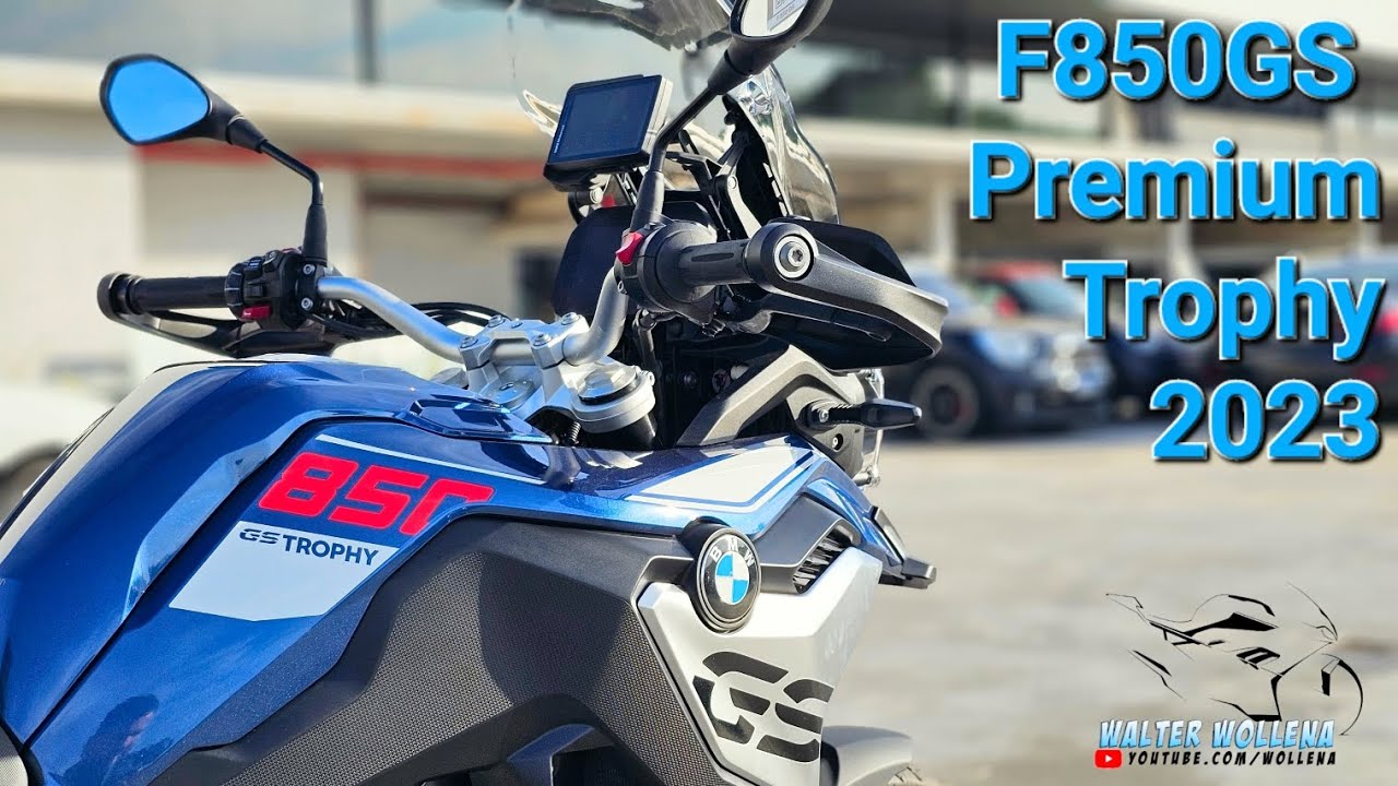Detalhes e impressões da BMW F850GS Premium Plus Trophy 2023 - YouTube