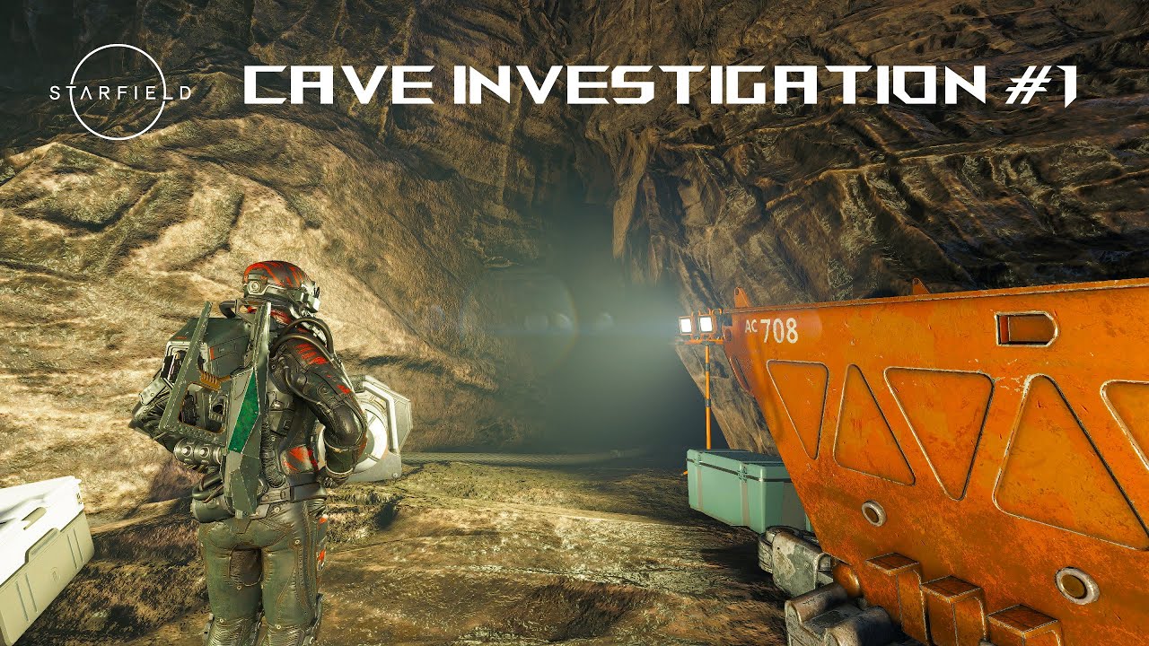 Investigating A Cave System In Starfield - YouTube