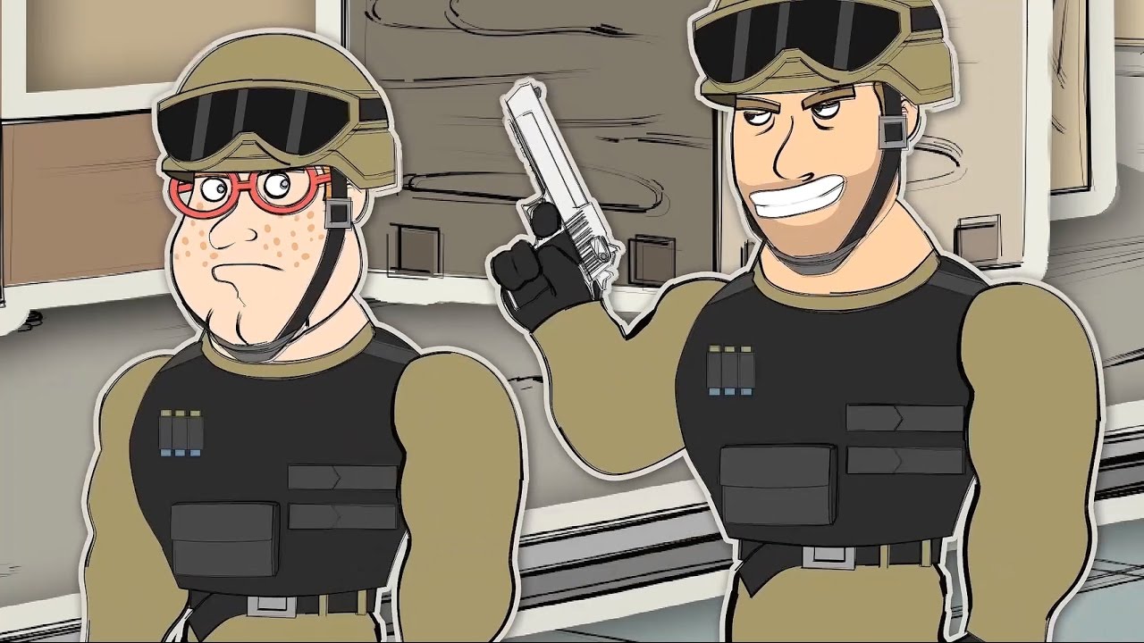 PLAYED AGAINST NICK BUNYUN - CS GO Cartoons Ep 6 - YouTube