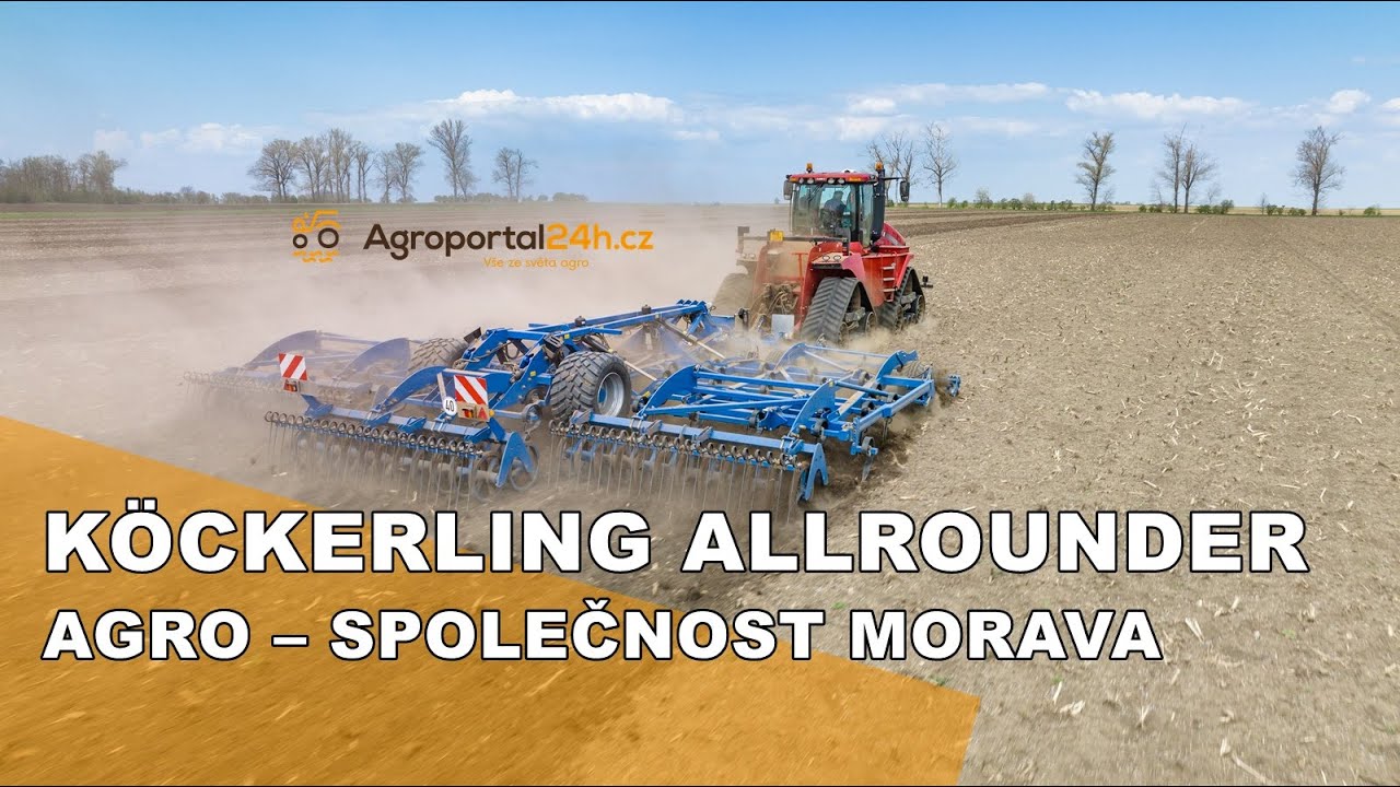 Köckerling Allrounder flatline: Univerzál vhodný pro předseťovou přípravu i mělkou podmítku ...