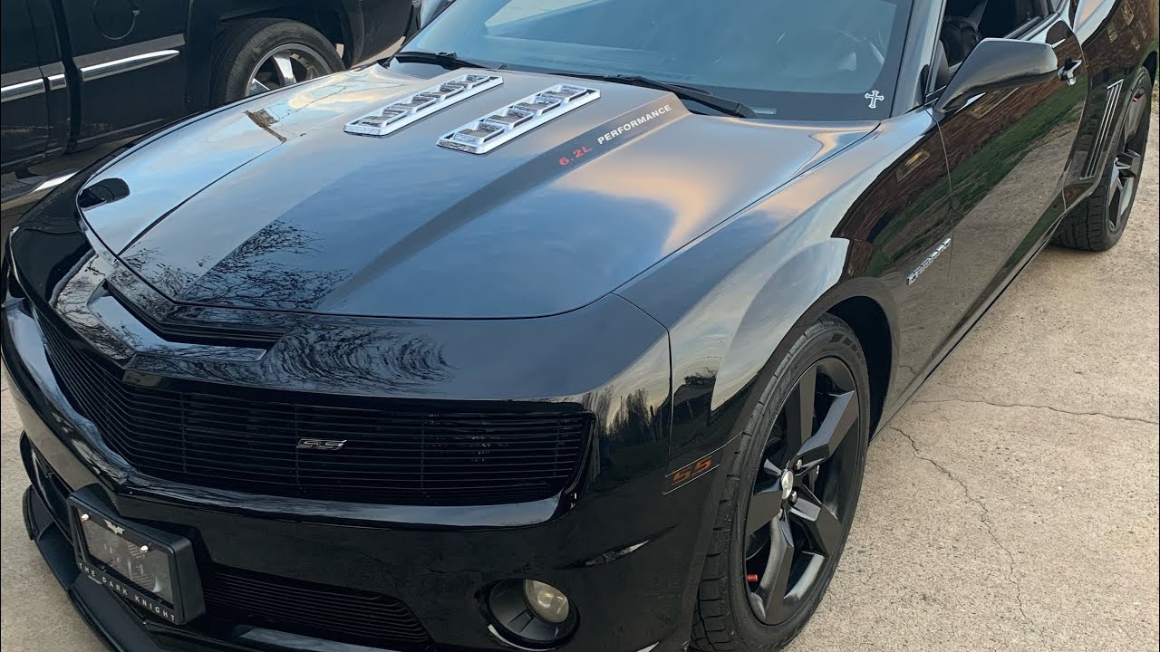 Upgraded 2010 Camaro SS (Batman) - YouTube