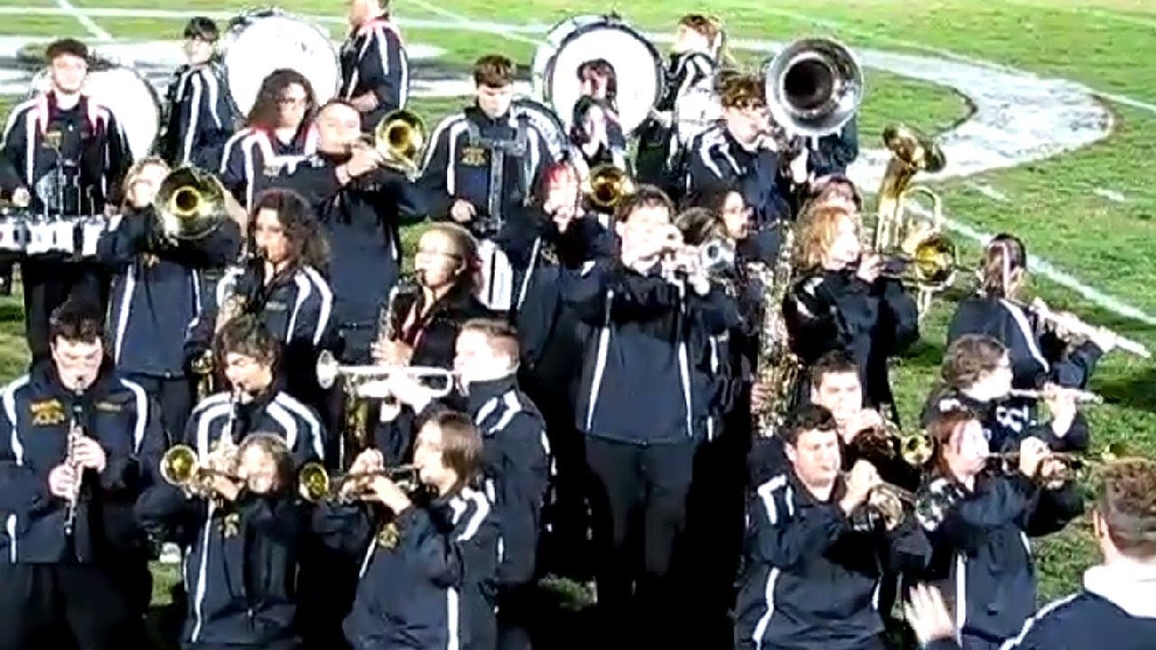 Oct 17, 2025 | Sr Night | BAHS Golden Falcon Marching Band halftime ...