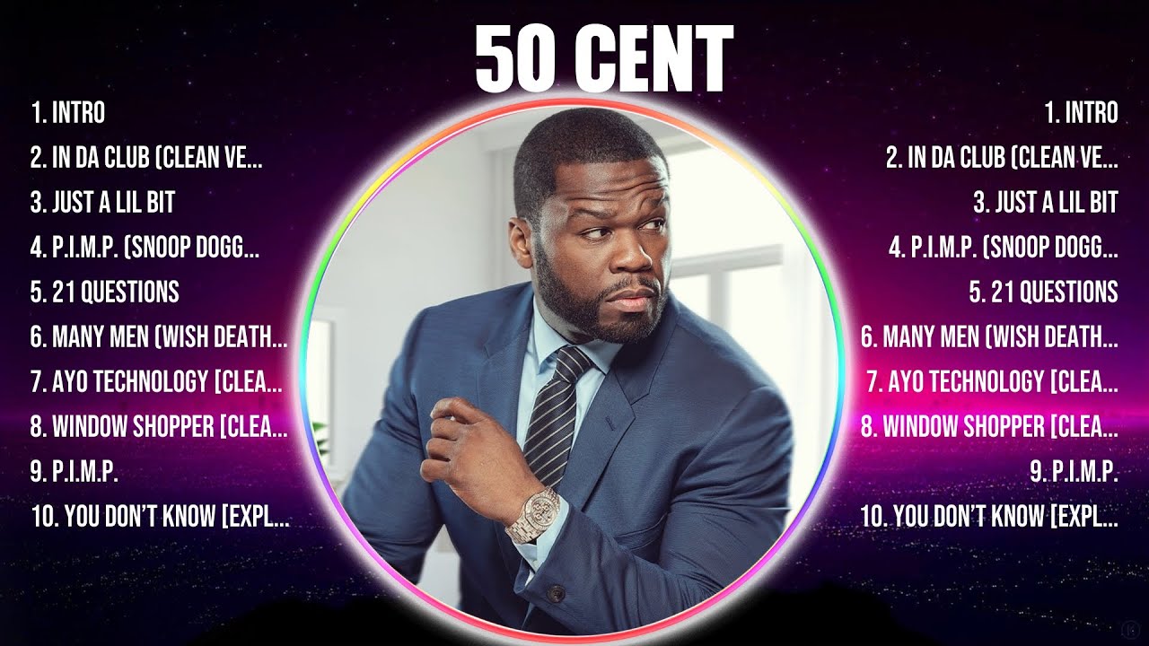 50 Cent Top Hits Popular Songs - Top 10 Song Collection - YouTube