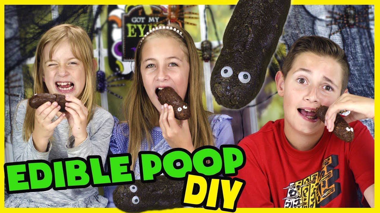 EDIBLE POOP FUN DIY! - YouTube