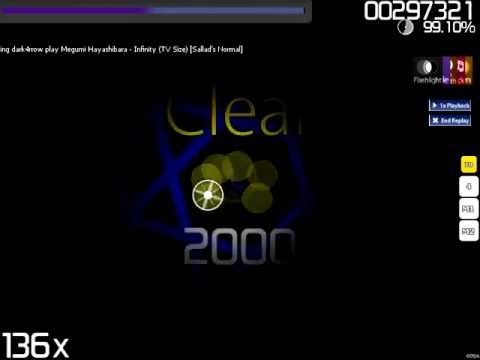 [osu!] Megumi Hayashibara - Infinity (TV Size) (dark4rrow)