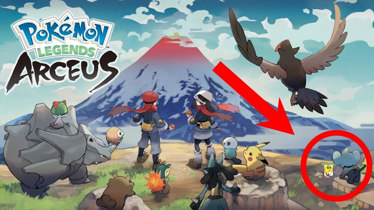 i found something scary in pokemon legends arceus... - YouTube