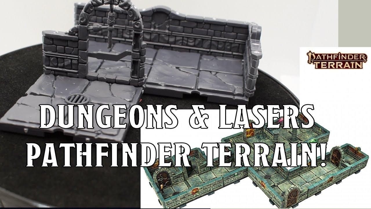 Dungeons & Lasers: Pathfinder Terrain! | Nerd Immersion - YouTube