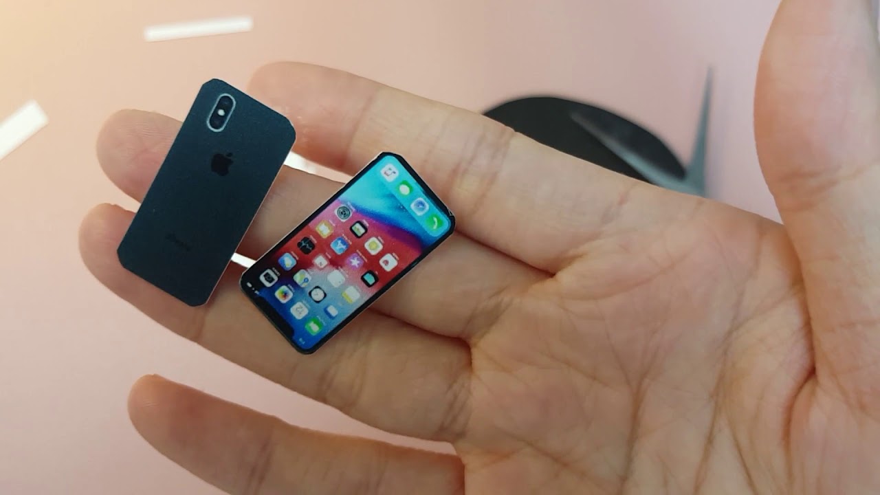 [EASY Making] Miniature iPhone | DIY Clay Tutorial | Maddy Clay - YouTube