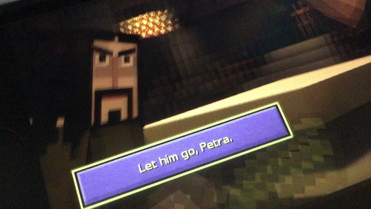 Minecraft story mode boss battle - YouTube