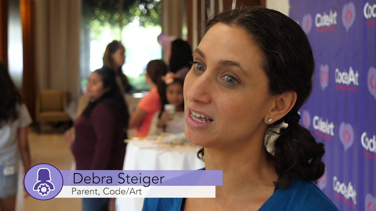 Code/Art Miami - Annual All-Girl Coding Festival - YouTube