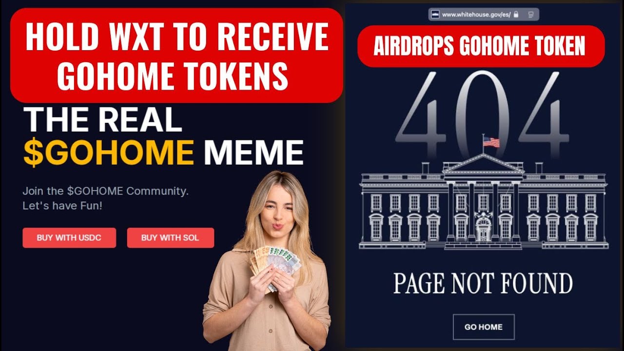 How to Get Free GOHOME Tokens by Holding WXT! - YouTube