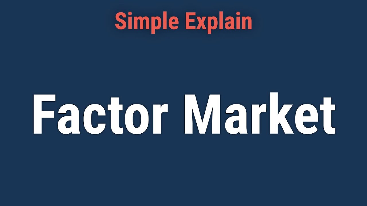 What Is a Factor Market? - YouTube