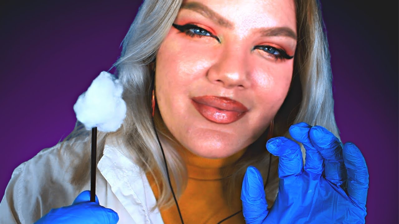 ASMR Sleep Inducing Ear Cleaning & Hearing Tests ! SUPER TINGLY ! - YouTube
