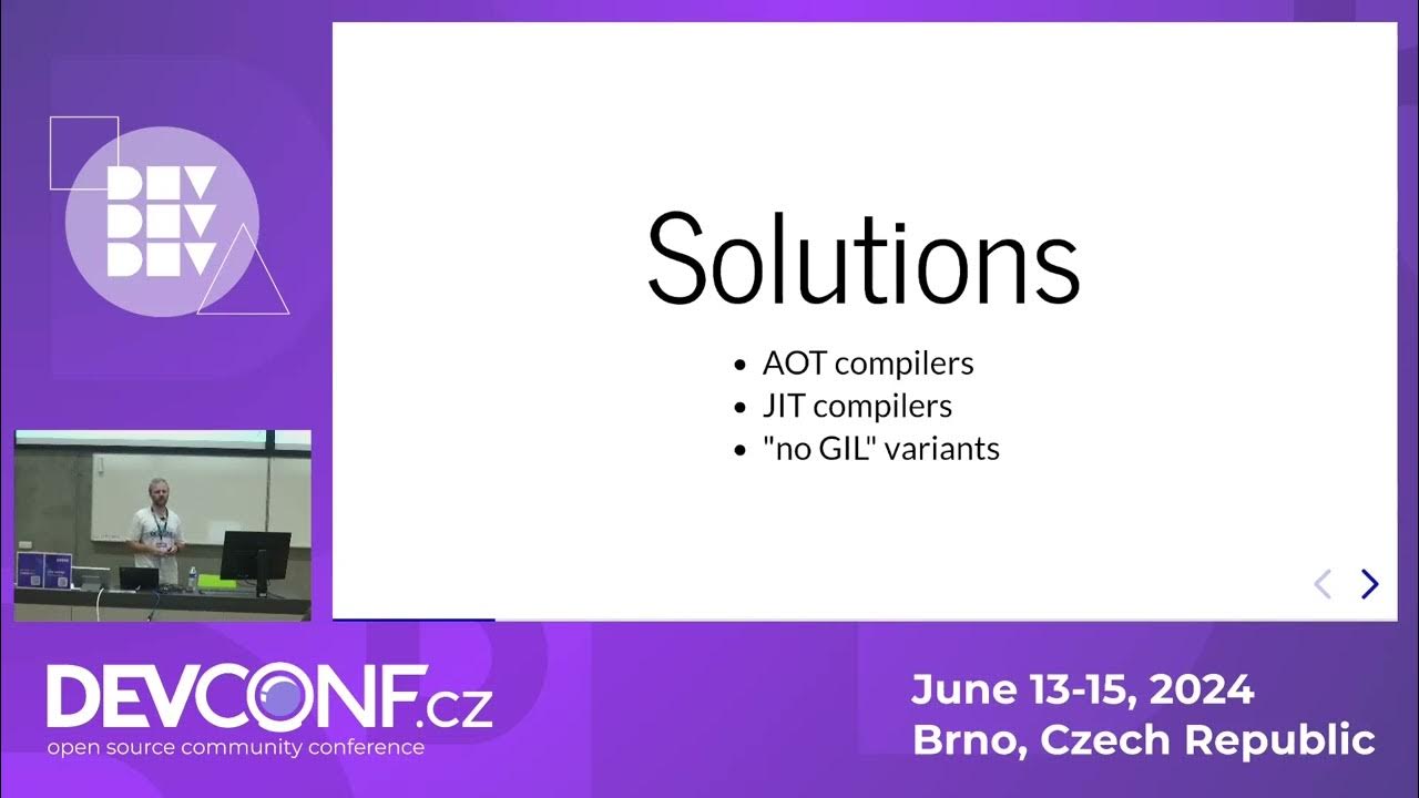 How to make Python faster: AOT, JIT and noGIL technologies - DevConf.CZ 2024 - YouTube