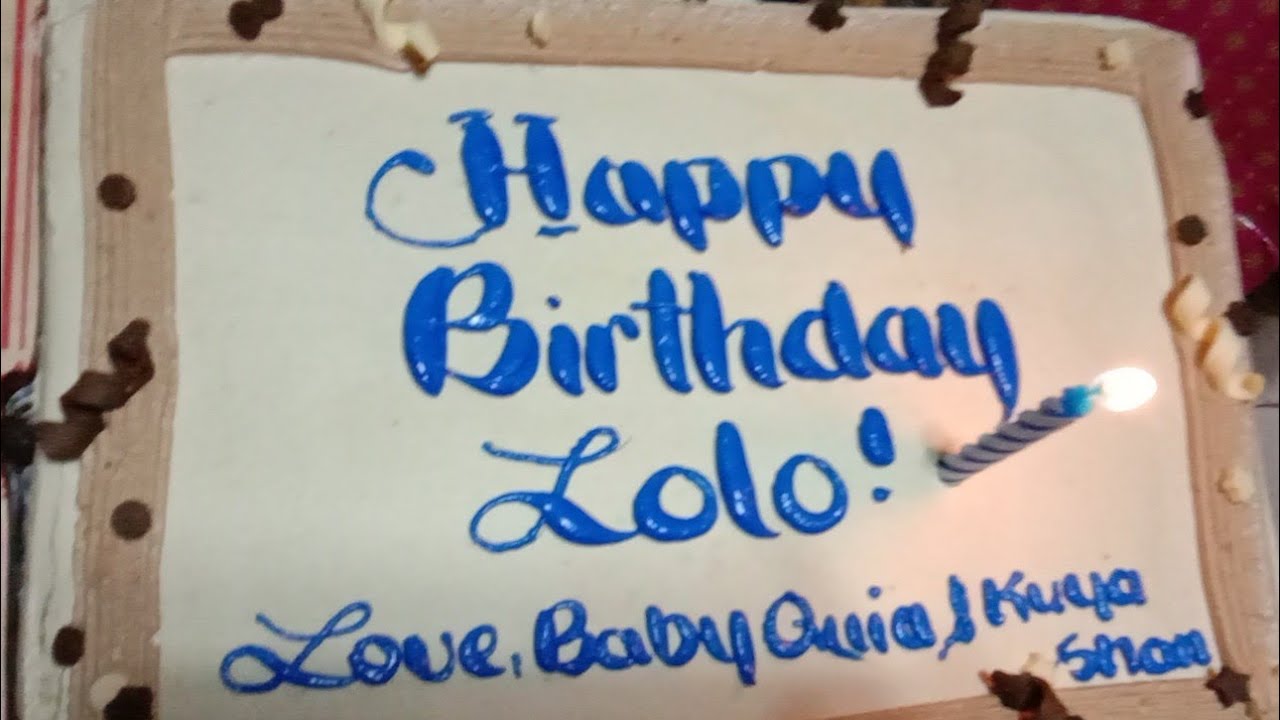 Happy Birthday Lolo / Sunday's Best - YouTube