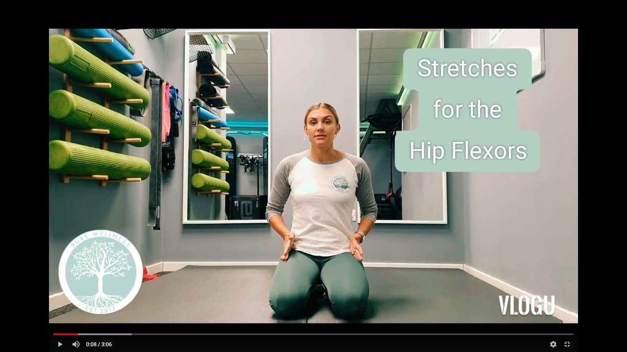 Stretches For Tight Hips By Bournemouth Chiropractor Youtube