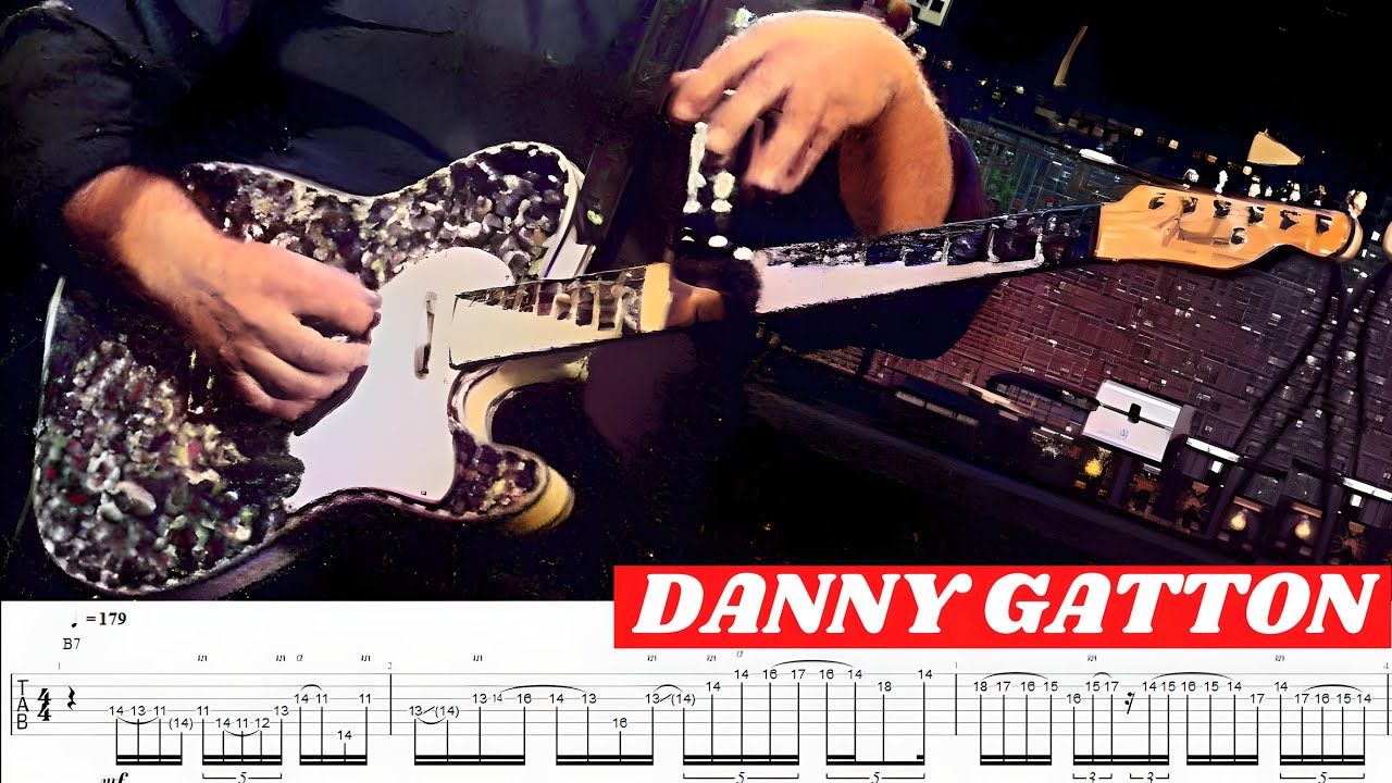The SECRETS Behind Lightning FAST Country-Jazz LICKS!!! DANNY GATTON ...