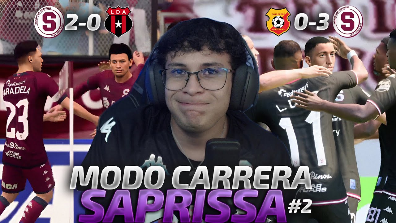 RUMBO A LA GLORIA CON SAPRISSA #2 | EL CLÁSICO ES MORADO Y GOLEAMOS A ...
